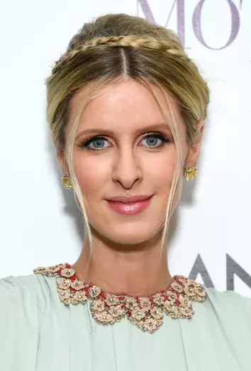 Nicky Hilton: una corona intrecciata molto speciale