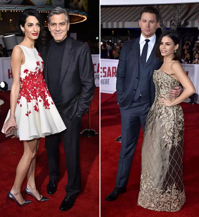 Amal Alamuddin thiab Jenna Dewan, style duel thiab txiv