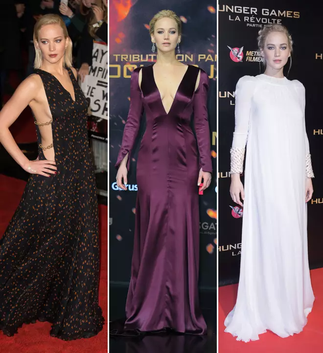 Els look de Jennifer Lawrence amb Els jocs de la fam