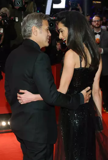 Amal thiab George Clooney, cov neeg koom nrog hauv Berlinale 2016