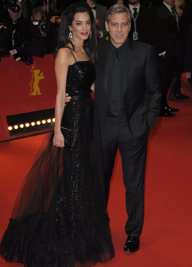 Gaya Amal dan George Clooney di Berlinale 2016
