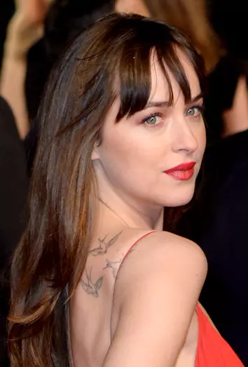 Trucco Bafta di Dakota Johnson