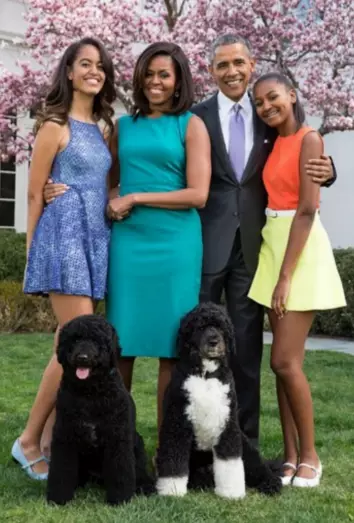 Bo û Sunny, Kûçikên Avê yên Malbata Obama didin nasîn