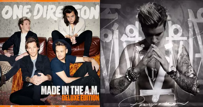 One Direction og Justin Bieber udgiver nyt album