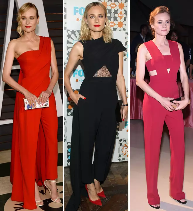 Diane Kruger, jumpsuits को बारे मा भावुक