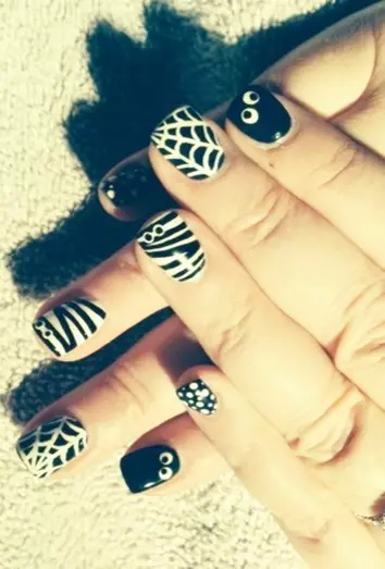 Des ongles effrayants pour Halloween