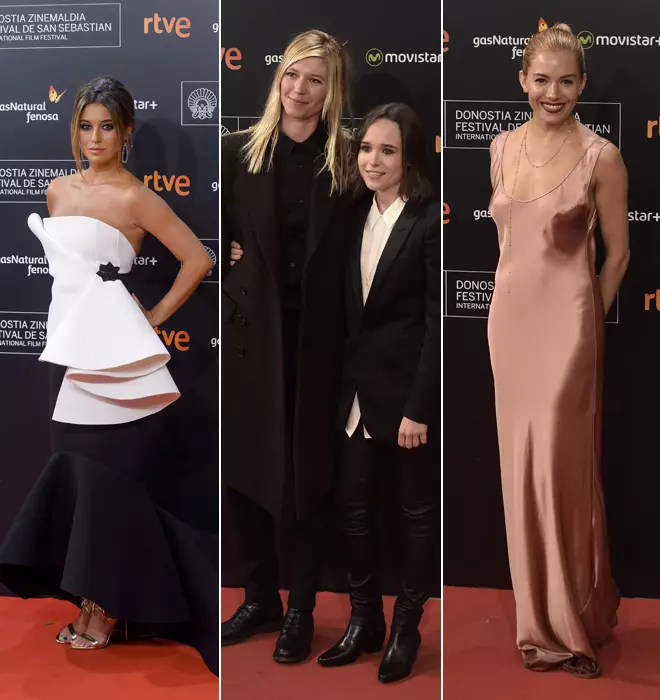 Blanca Suárez, Ellen Page i Sienna Miller w San Sebastian 2015