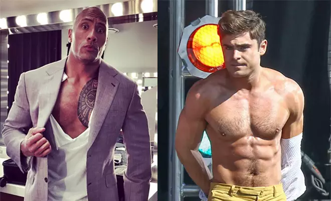 The Rock vs Zac Efron