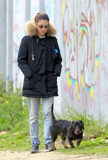 Бланка Суарез и њен пас Пистација.