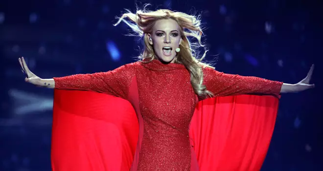 Edurne canta l'alba all'Eurovision 2015