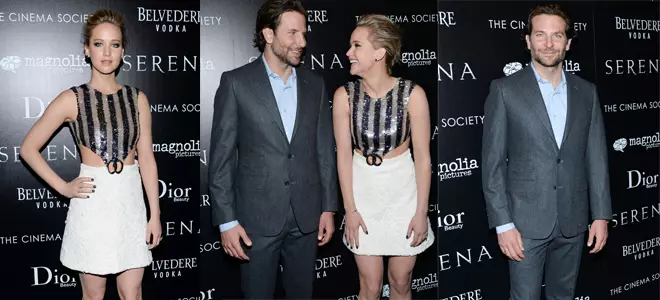 Jennifer Lawrence e Bradley Cooper