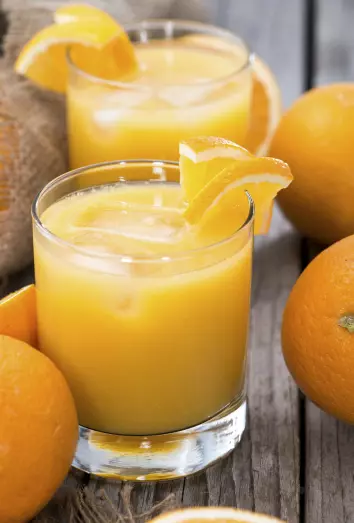 Sucs detox amb taronja