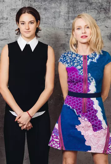 Shailene Woodley na Naomi Watts, wakikuza na Waasi