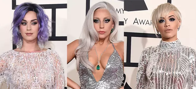 Grammy 2015: Lady Gaga, Rita Ora, Katy Perry... të famshmit zgjedhin ngjyrën e argjendtë