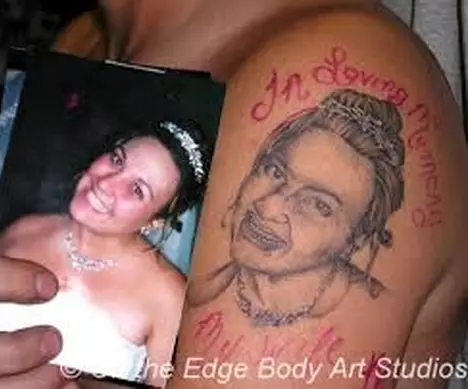 bröllop tatuering