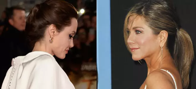Jennifer Aniston thiab Angelina