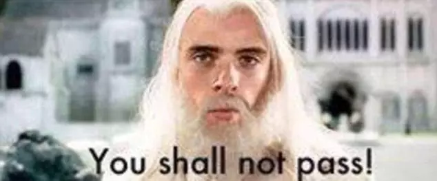 Meme de De Gea a la pell de Gandalf