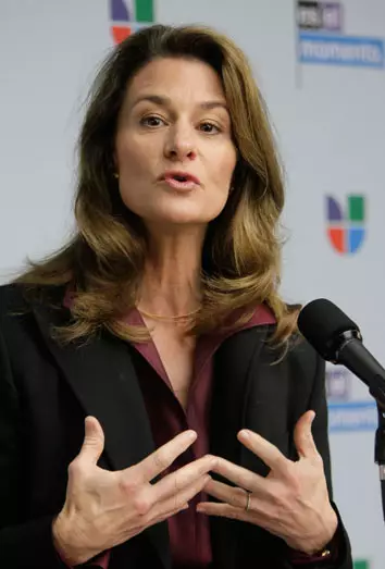 Ang babaye sa panahon mao si Melinda Gates