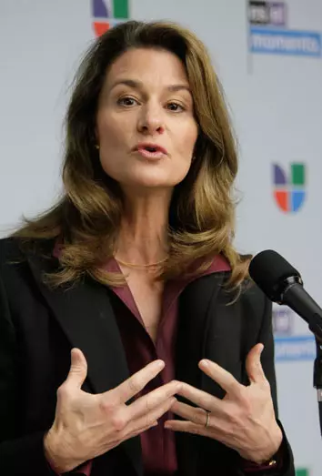 ထိုနေ့၏ အမျိုးသမီးမှာ Melinda Gates ဖြစ်သည်။