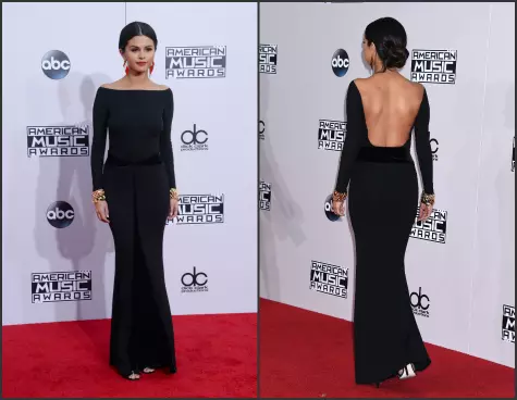 Selena Gomezen soinekoa hain modan.