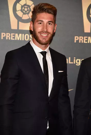 Sergio Ramos, á LFP-hátíðinni.