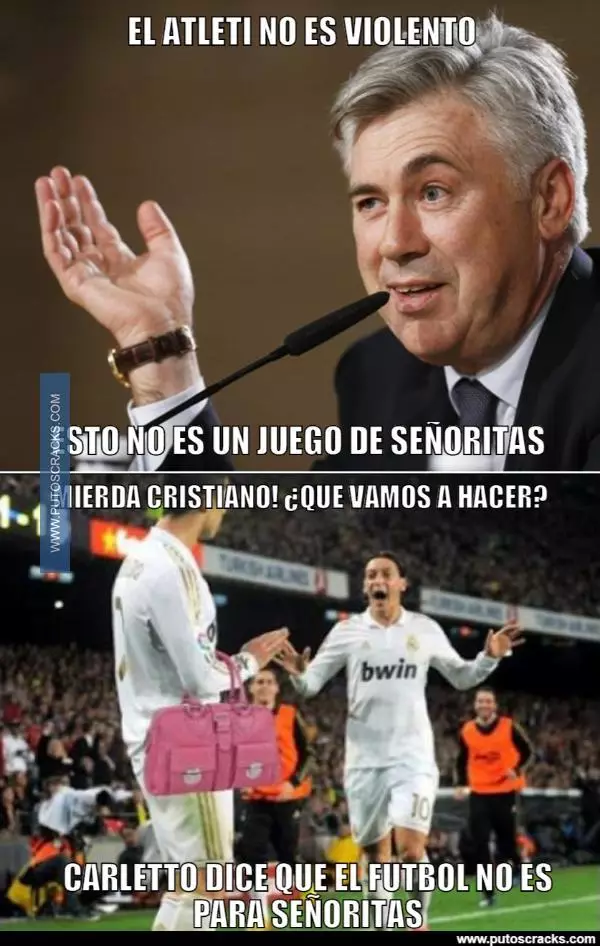 Ancelotti ir Madrido „Atletico“.