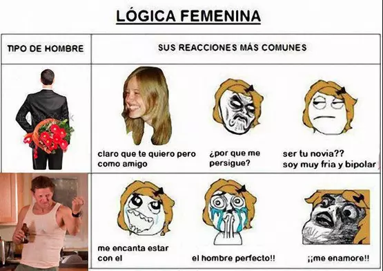 lógica feminina