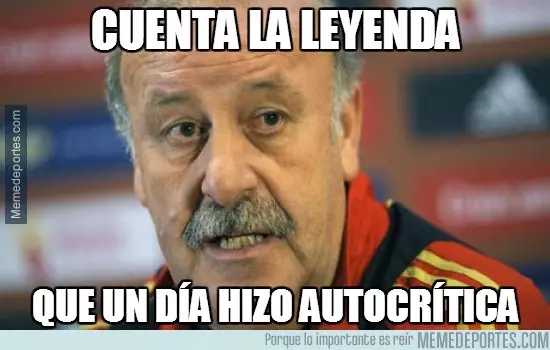 Del Bosque og sjálfsgagnrýni