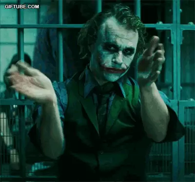 Összetéveszt téged a Jokerrel? Túlzásba vitted a sminket.