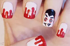 De perfecte nagels voor Halloween.