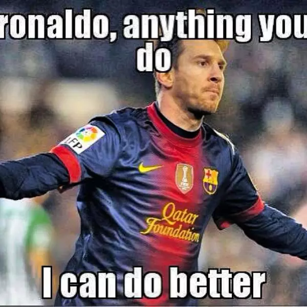 Apakah Messi melakukan segalanya lebih baik dari Cristiano?