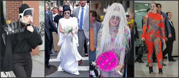 Beberapa gaun terlucu (untuk sedikitnya) dari Lady Gaga.