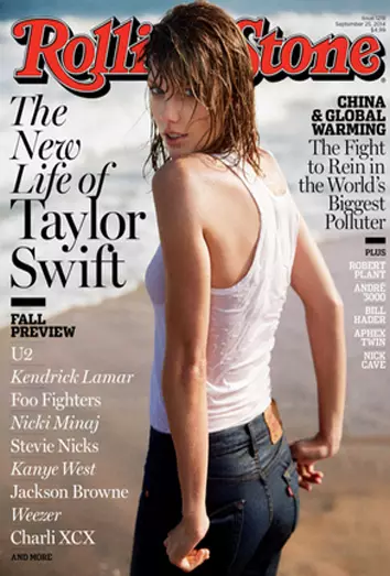Taylor Swift, Rolling Stones -lehden kansi.