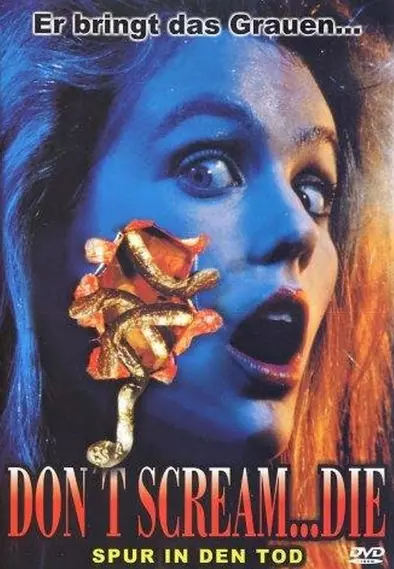 Halloweeni filmi plakat, mille üle naerda.
