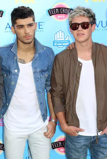 Zayn Malik dan Niall Horan, penyanyi One Direction.