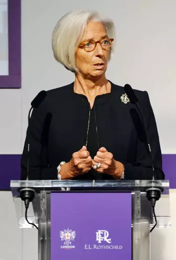 Die vrou van die dag is Christine Lagarde