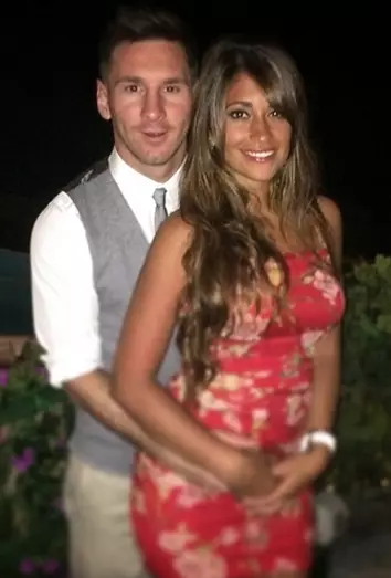 Leo Messi û Antonella Roccuzzo, li betlaneyê li Capri.