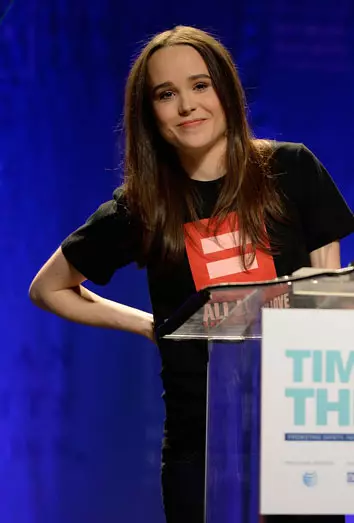 شۇ كۈندىكى ئايال Ellen Page