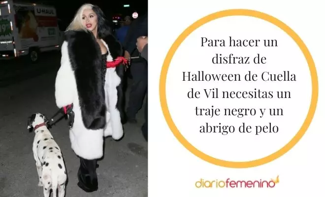 होममेड Cruella de Vil Halloween पोशाख करण्यासाठी चरण-दर-चरण