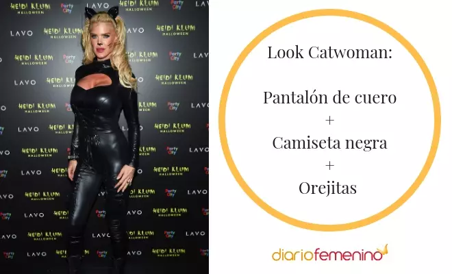 Pokud chcete kostým Catwoman na Halloween, budete potřebovat pouze kožené kalhoty