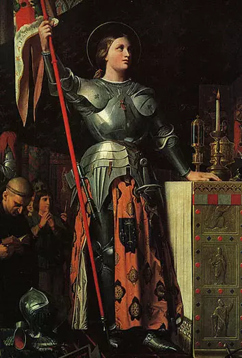Die Frau des Tages ist Jeanne d'Arc