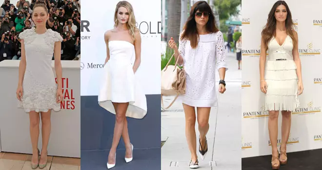 白色夏裝：各種風格的伊維薩島時尚