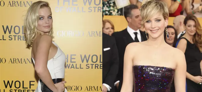 Oscars 2014: Jennifer Lawrence vs. Margot Robbie, පුපුරන සුලු ලස්සන දෙදෙනෙක්