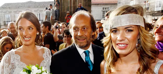 પેકો ડી લુસિયા, તેની પુત્રી કેસિલ્ડાના લગ્ન દરમિયાન.