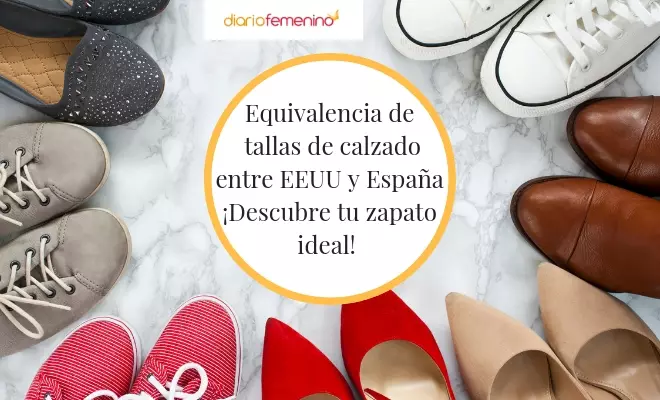ფეხსაცმლის ზომების ეკვივალენტობა შეერთებულ შტატებსა და ესპანეთს შორის