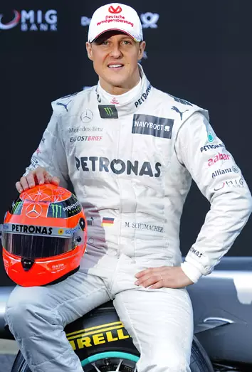 UMichael Schumacher unokuphuma kwisiqaqa kungekudala.