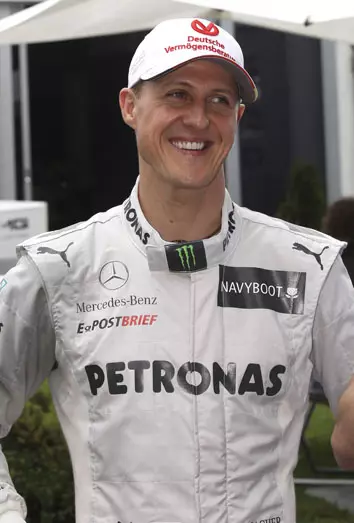 UMichael Schumacher ushone eneminyaka engu-44.