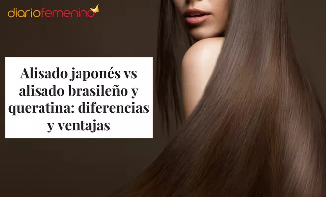 The types of straightening: Japanese straightening vs Brazilian straightening and keratin