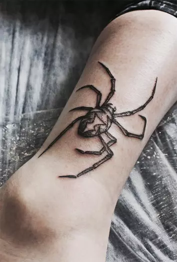 ຄວາມສາມາດໃນການຕໍ່ສູ້: ຄວາມຫມາຍຂອງ tattoos spider