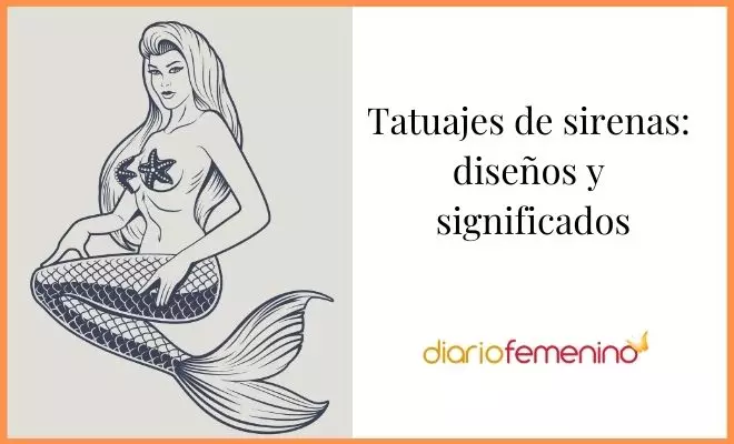 Mermaid Tattoos: ንድፎች እና ትርጉሞች